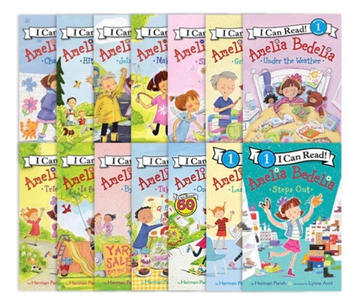 💥 I Can Read Level 1,2: Amelia Bedelia 아멜리아 베델리아 (Young Amelia Bedelia ...