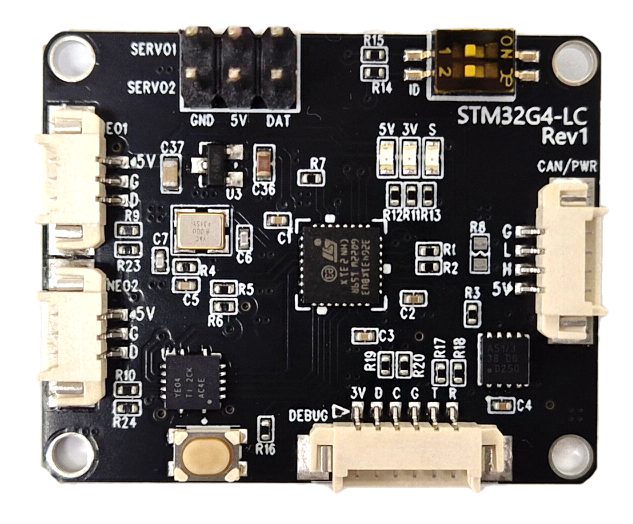 STM32G4-LC 판매 시작 - STM32G4 네오픽셀, 서보 모터 제어 보드 : 네이버 블로그