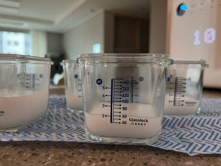 [이유식] 초기 쌀가루 쌀미음 만드는 법 - 첫 이유식 기록 : 네이버 블로그