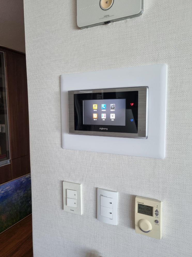 군산비디오폰,인터폰 지곡동 은파코아루아파트 직방 SHT-3527 설치 : 네이버 블로그