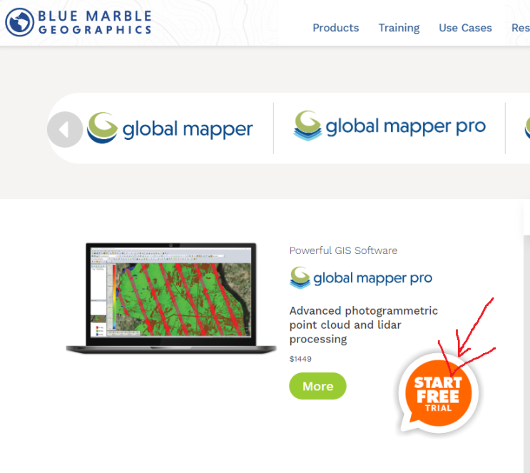 001] Global Mapper - DEM 생성 : 네이버 블로그