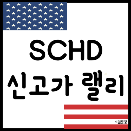 SCHD ETF 국내 미국 주식 모두 신고가 랠리 중 : 네이버 블로그