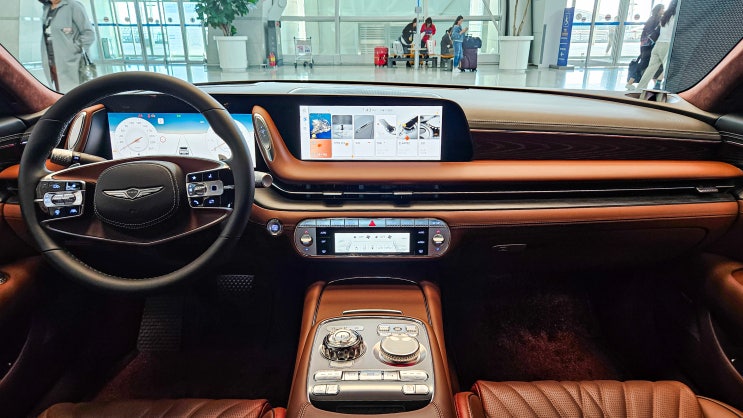 "세계 3위 회사가 칼갈고 만든 결과!" 제네시스 G90 풀체인지 국산차 중 제일 비싼 가격 다운 실내 수준? : 네이버 블로그