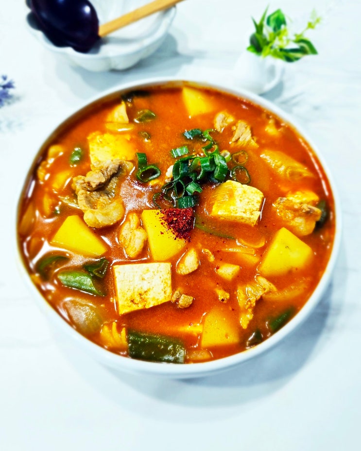 고추장찌개 레시피 삼시세끼 돼지고기 감자 찌개 만드는법 네이버 블로그