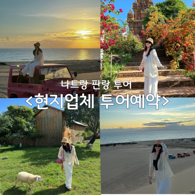 나트랑 판랑 사막투어 현지업체 저렴하게 예약 방법 선라이즈 투어 내돈내산 후기 네이버 블로그