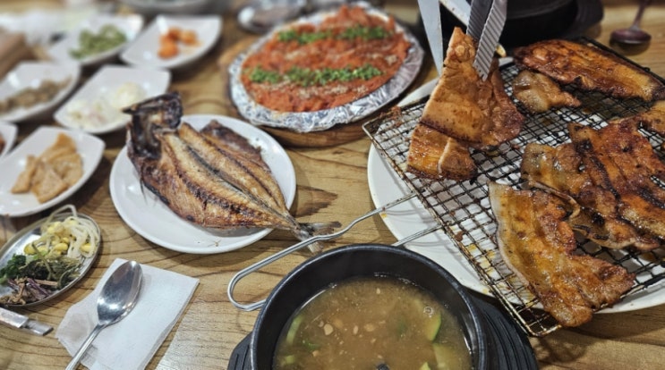 문경새재 맛집 석쇠구이 더덕구이고등어까지 한상차림 문경식당 네이버 블로그
