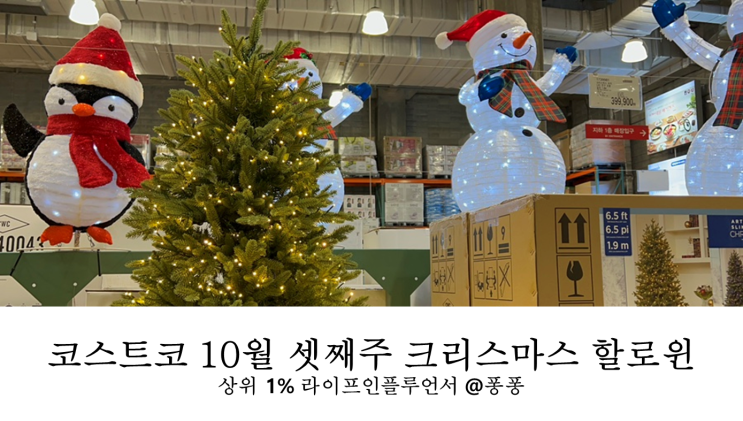 코스트코 추천템 10월 할인상품 셋째주 할로윈 데이 소품 간식 크리스마스 장식 트리 어린이 장난감 크리스마스선물 네이버 블로그