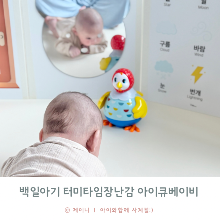 백일아기 터미타임장난감 블루래빗 아이큐베이비 꼬꼬맘 네이버 블로그