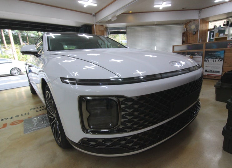 그랜저 GN7 루마 버텍스 650 썬팅, PPF 시공 : 네이버 블로그