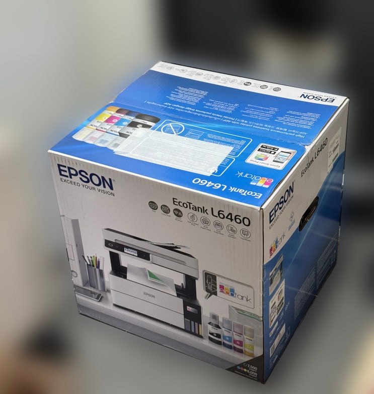 [내돈내산 리뷰] 복합기추천 L6460 에코탱크 엡손복합기 엡손 프린터 드라이버 : 네이버 블로그