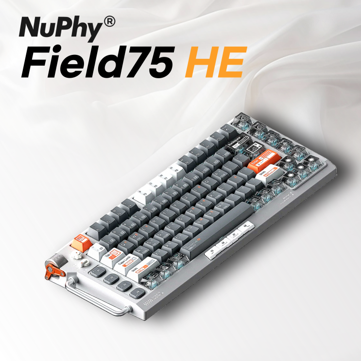 누피의 첫번째 마그네틱 게이밍 키보드! 필드75 HE (Nuphy Field75 HE) : 네이버 블로그
