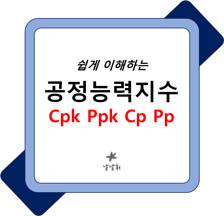 공정능력지수 품질 Cpk Ppk 뜻 비교 올바로 이해하기 : 네이버 블로그