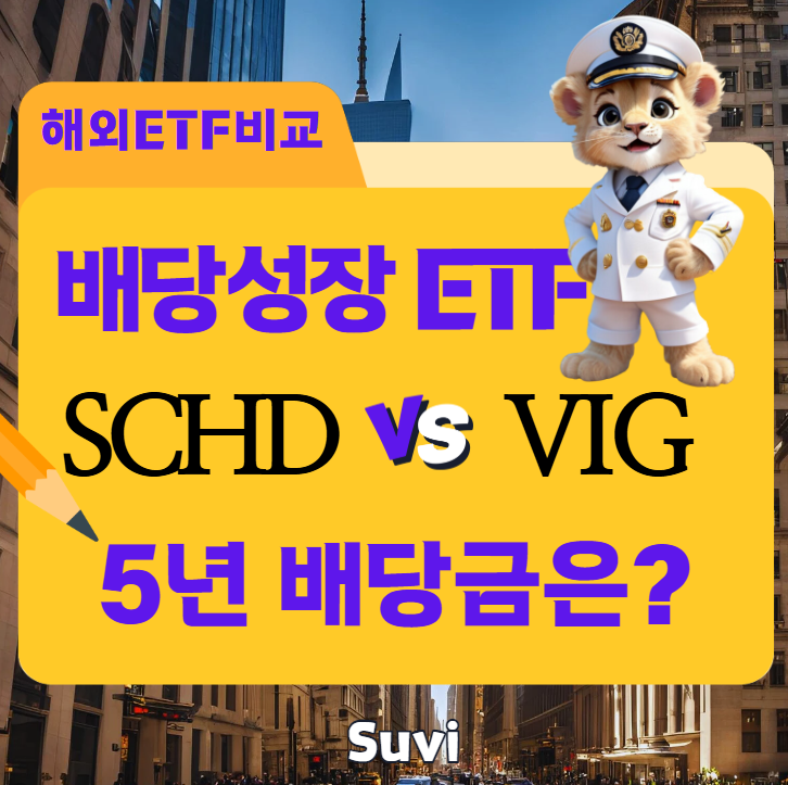미국배당ETF 비교, VIG가 SCHD를 이길 수 있을까? : 네이버 블로그