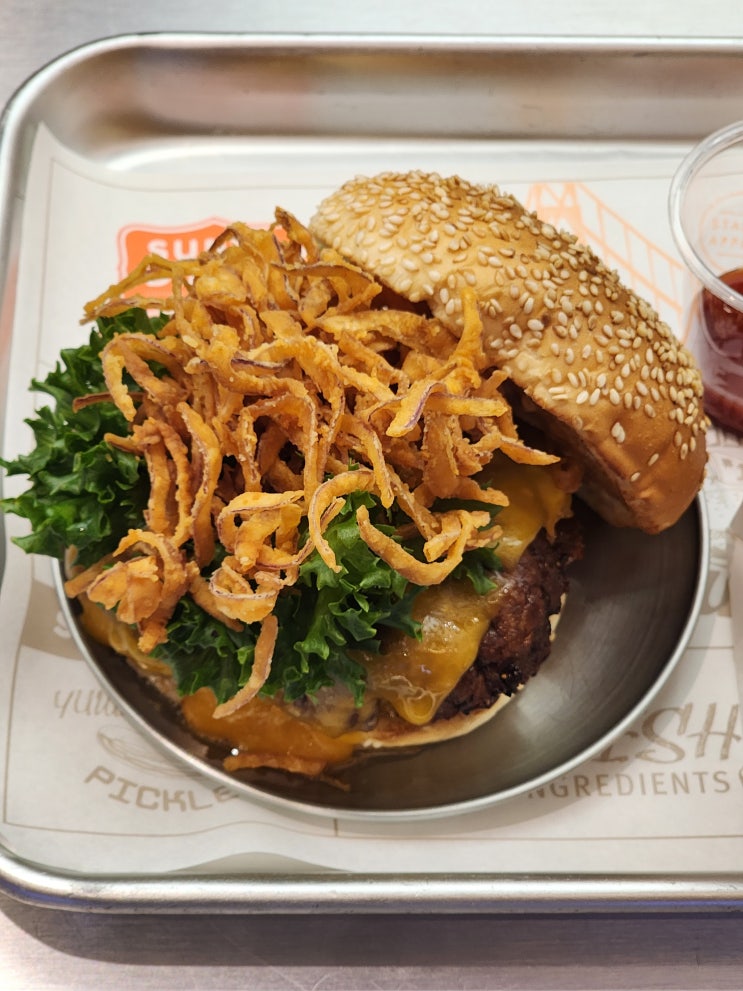 코엑스 맛집 슈퍼두퍼 코엑스 수제버거 추천 네이버 블로그