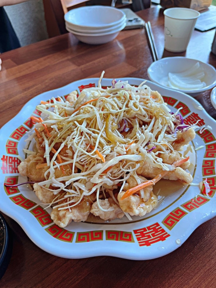 부산 송정동 맛집 수차이나 강서구 녹산 중국집 추천 탕수육 맛집 네이버 블로그