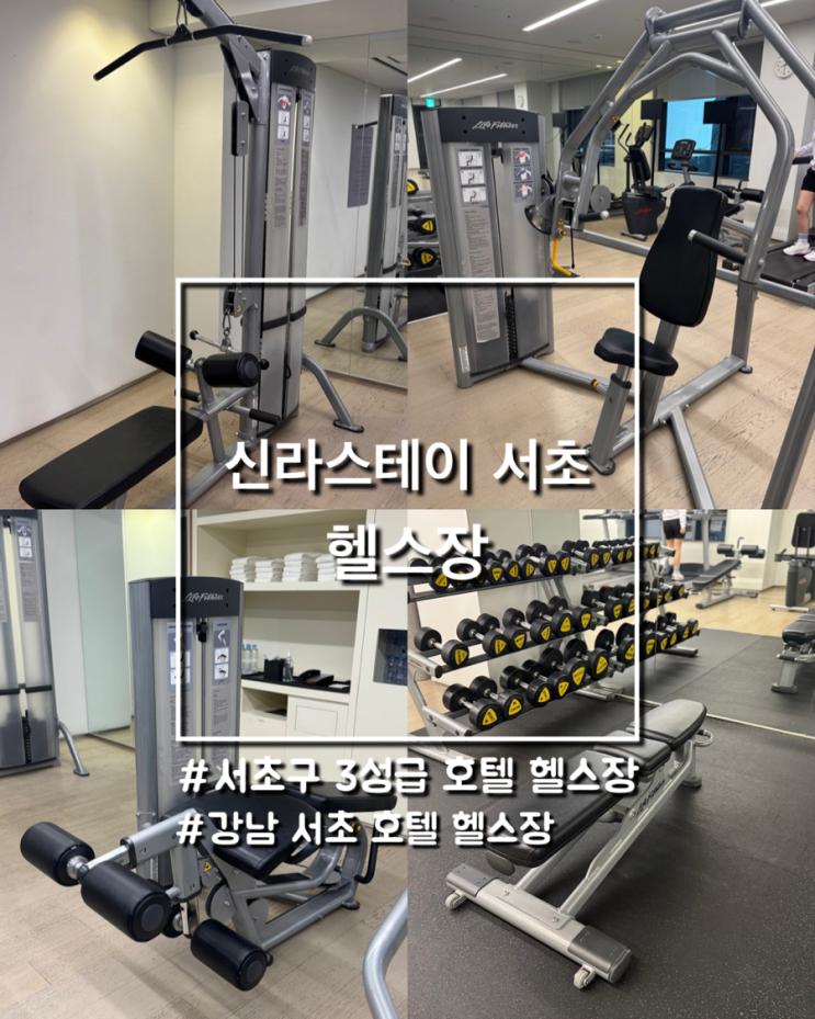 서울 강남 머물곳 호텔 신라스테이 서초 헬스장 기구 및 내부모습 네이버 블로그