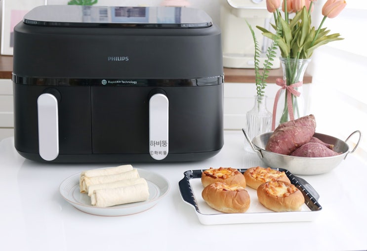 필립스 에어프라이어 NA351/100 추천 듀얼 바스켓으로 더욱 편하게 : 네이버 블로그