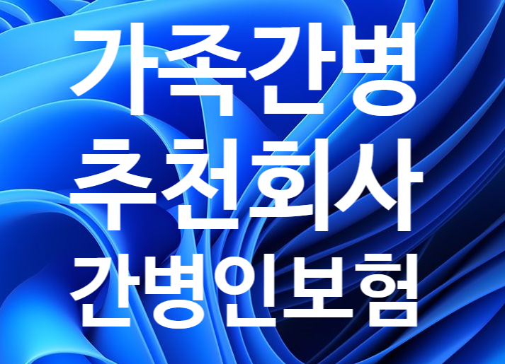 간병비보험 가족간병가능추천회사 간병인일당60~70대추천 77세여성가입사례케어네이션청구방법등록 네이버 블로그