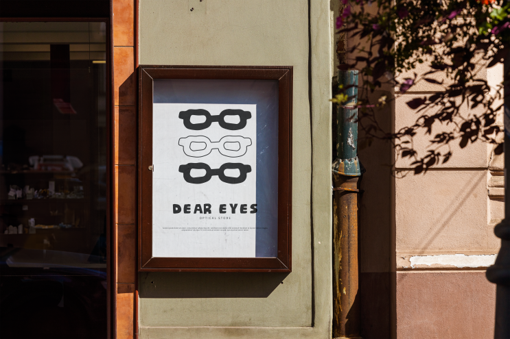 안경점 로고 디자인 | DEAR EYES : 네이버 블로그