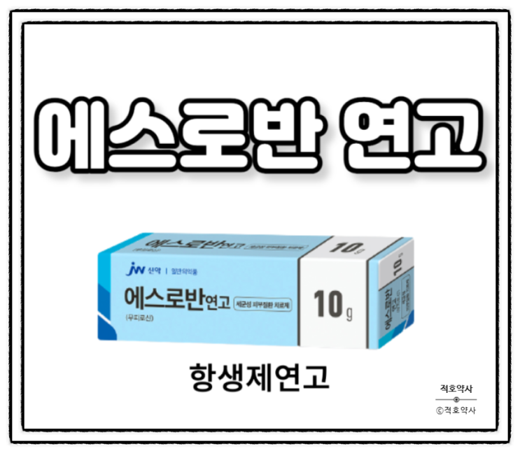 여드름에 효과 있을까 에스로반 연고 사용법과 주의사항 동백정다운약국 적호약사 네이버 블로그