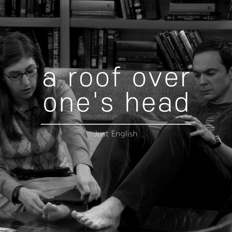 a roof over one's head 뜻: 거주할 곳, 보금자리 - 영화와 미드로 배우는 수능, 모의고사 어휘 : 네이버 블로그