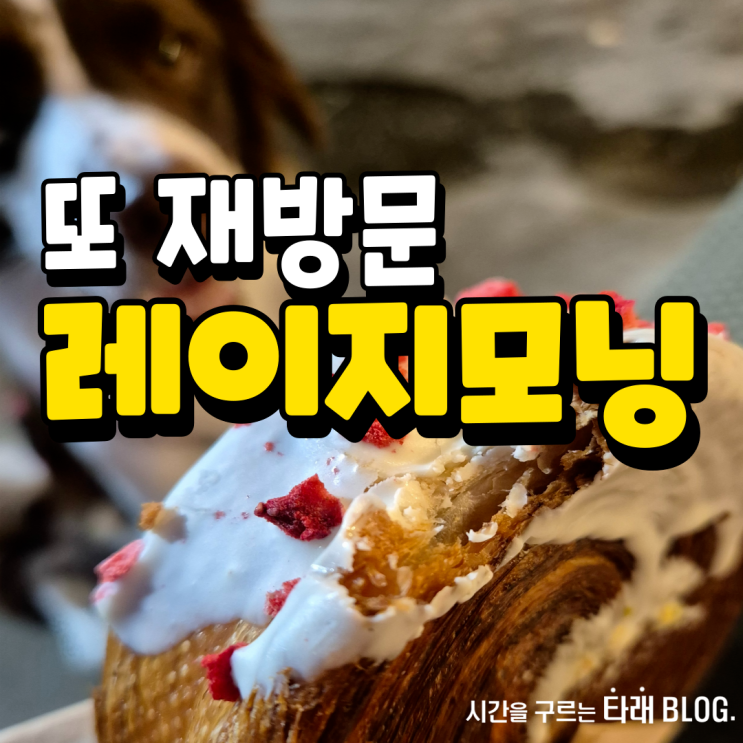 포항 디저트맛집 레이지모닝 재방문 내돈내산 : 네이버 블로그