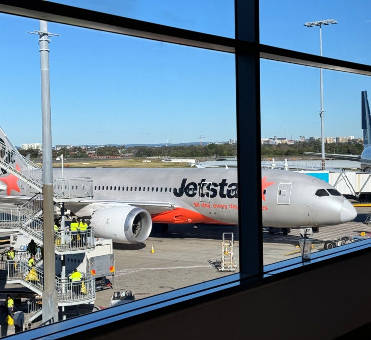 젯스타 이코노미 클래스 시드니-인천 [SYD-ICN] / [JQ47] 탑승 후기, 젯스타 유료 좌석 (맨 앞자리 벌크헤드석 ...