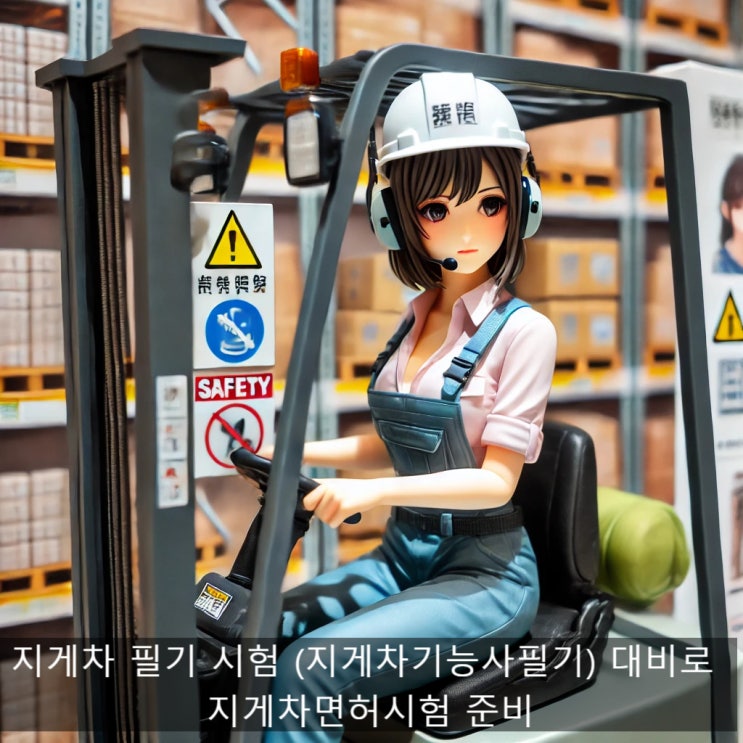 지게차면허시험 준비 지게차 필기 시험 지게차기능사필기 노하우 네이버 블로그