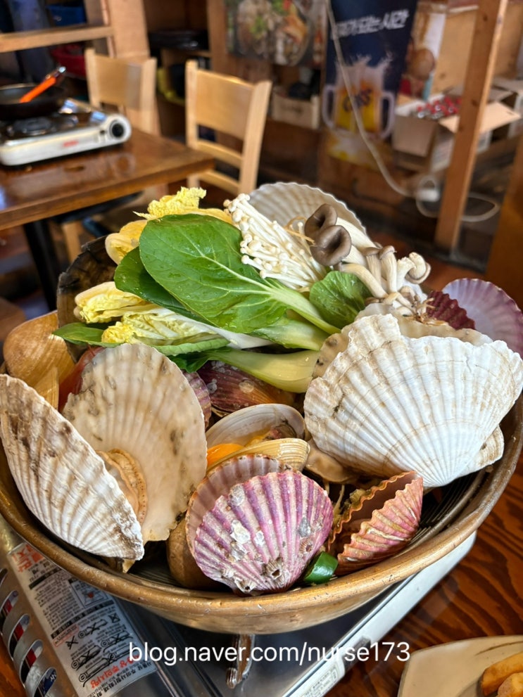 조개찜 맛집 갯벌의 진주 송파점 : 네이버 블로그