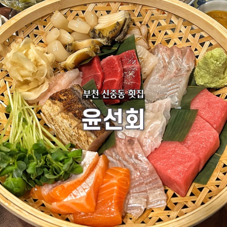 부천 신중동 횟집 ‘윤선회 숙성회 맛집 네이버 블로그