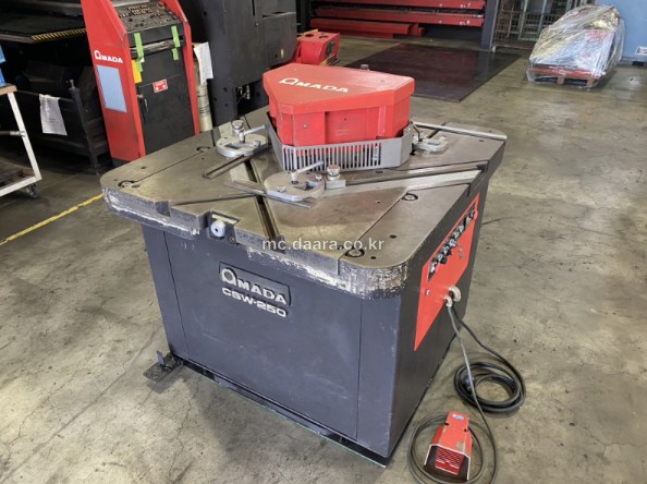 [동양메카닉] AMADA 코너샤링기 1989년 CSW-250 : 네이버 블로그