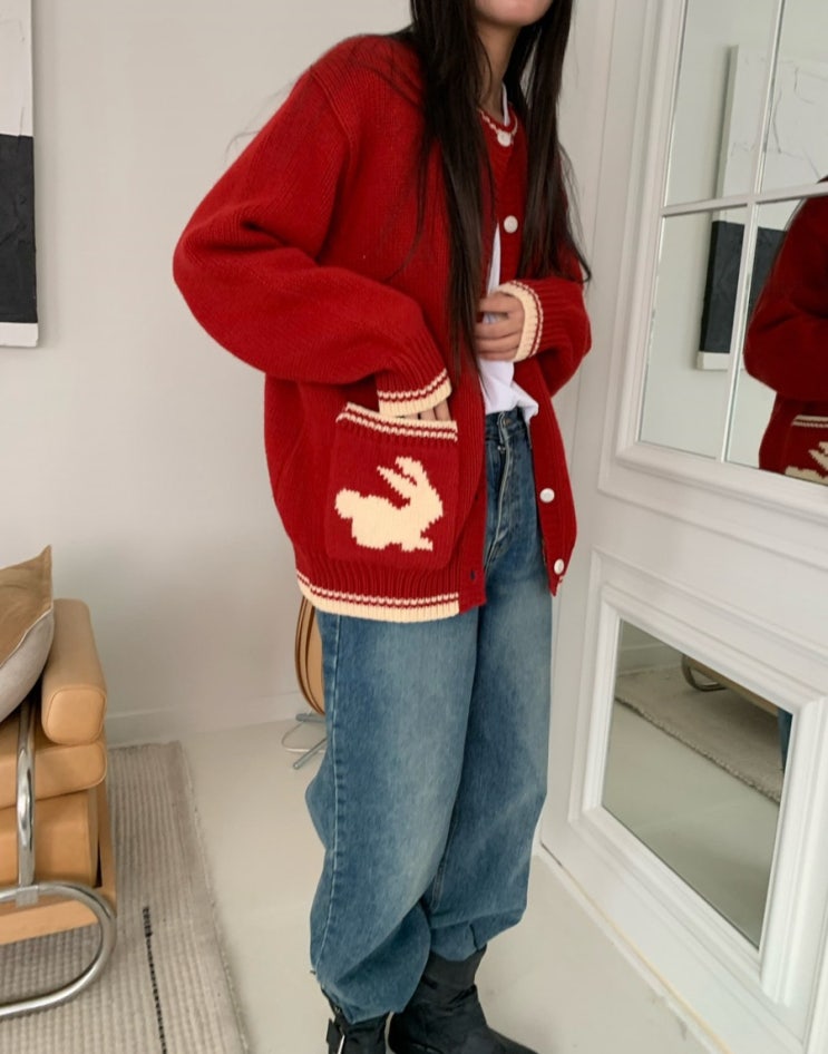 [ LELAPIN 소장 ] 래빗 울 가디건 : 네이버 블로그