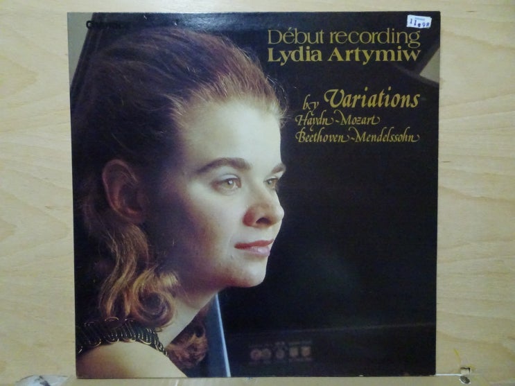 (예약) Lydia Artymiw, Mendelssohn, Beethoven, Mozart, Haydn 영국초반 1980 ...