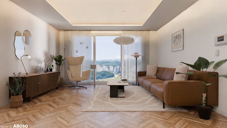 올릭픽파크포레온 입주박람회 알로소소파! 59m2 84m2 평형별 어울리는 4인가구 소파추천! : 네이버 블로그