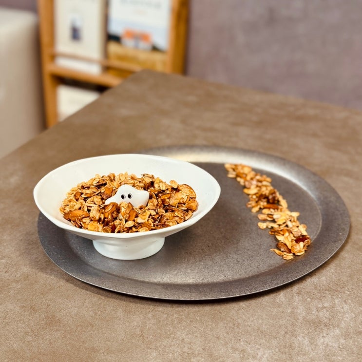 귀리 그래놀라 만들기 다이어트 수제 그래놀라 만드는법 : 네이버 블로그