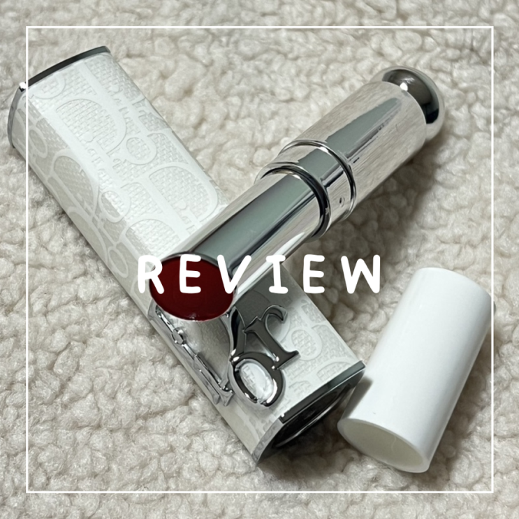[Dior] 디올 신상 어딕트 립케이스 화이트 캔버스 + 디올 어딕트 촉촉립 841 리필 구매후기 : 네이버 블로그