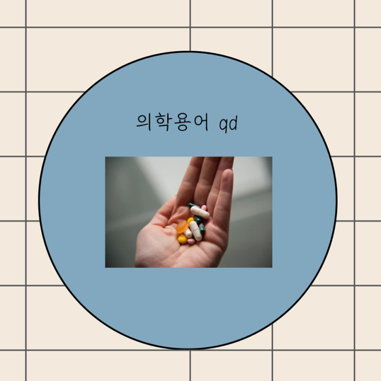 의학용어 qd bid tid stat prn qod : 네이버 블로그
