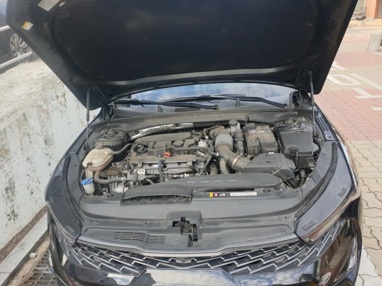 20년식 K5(DL3) 배터리 로케트AGM70 서림동에서 출장 교체 : 네이버 블로그