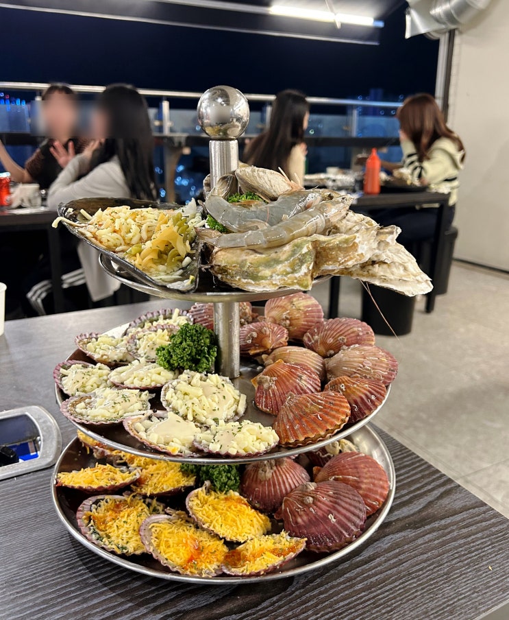 부산 광안리 조개구이 무한리필 오션뷰 조개대표 내돈내산 네이버 블로그