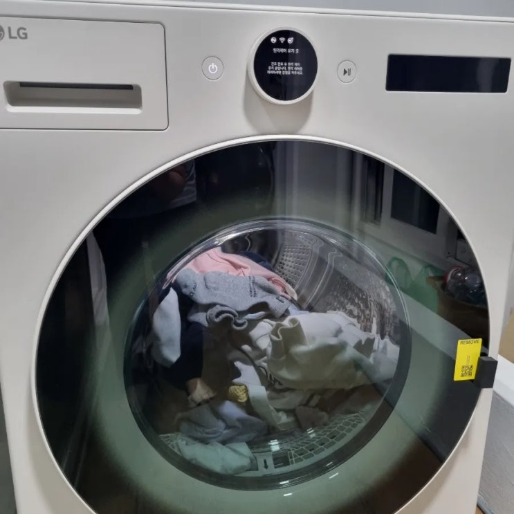 #6. "종료 후 세탁물 케어" 기능 알아보기 | LG전자 트롬 오브제컬렉션 건조기 RD22ESE : 네이버 블로그