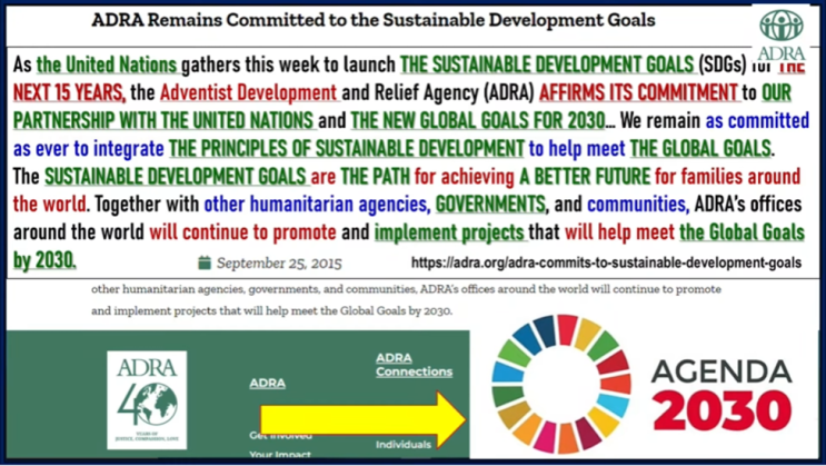 6,000년, 그리고 UN과 협조하는 재림총회 ADRA : 네이버 블로그