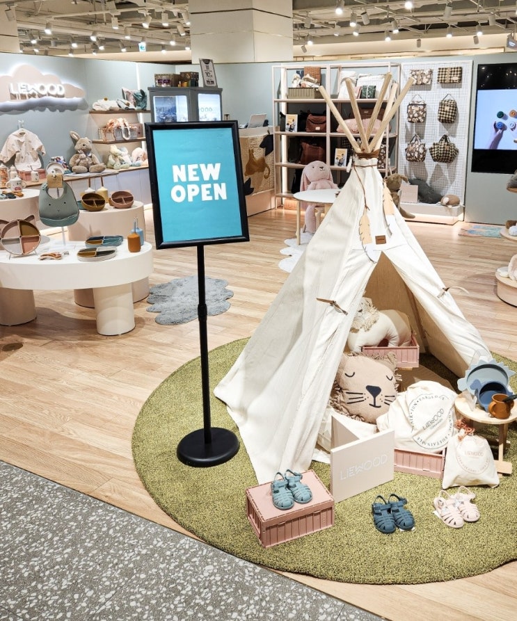 [리우드] 잠실 롯데백화점 리우드 팝업스토어 정보, 감성템 유아 식기 출산 선물 추천 : 네이버 블로그