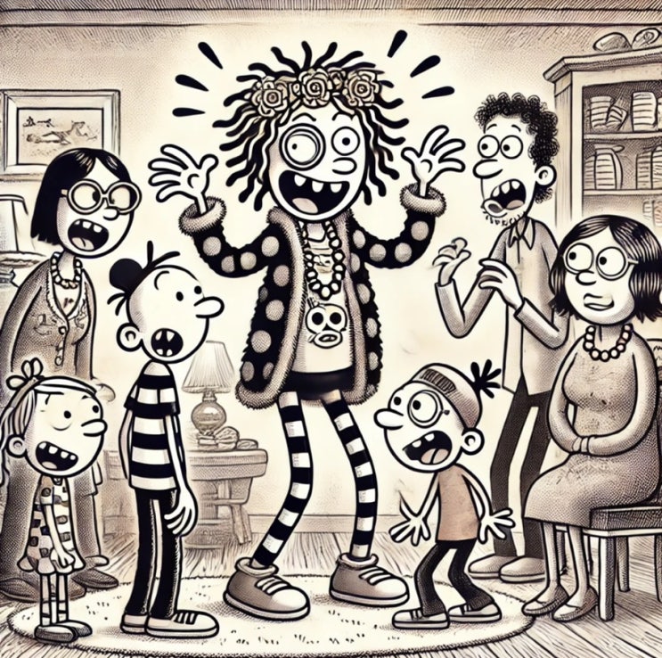 Diary of a Wimpy Kid 19 : Hot Mess by Jeff Kinney 윔피키드 다이어리 19 p.41-50 ...