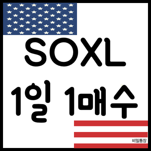 SOXL 주식 한달동안 1일 1매수 투자했더니 : 네이버 블로그