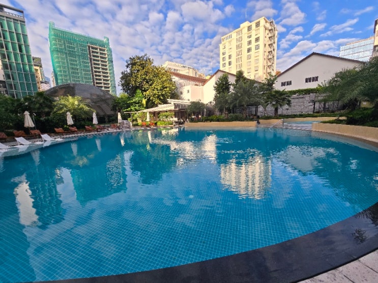 베트남 호치민 롯데호텔 사이공 리버뷰, 조식뷔페, 수영장 후기 : 네이버 블로그