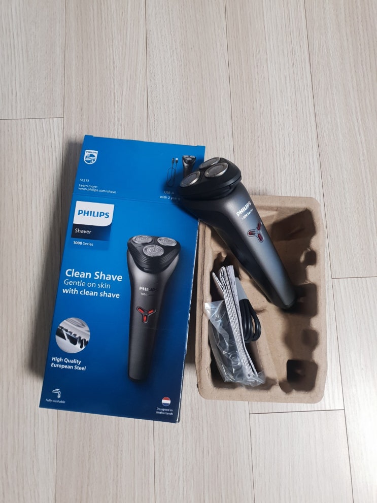 필립스 S1000 시리즈 전기면도기 S1213/02 : 네이버 블로그