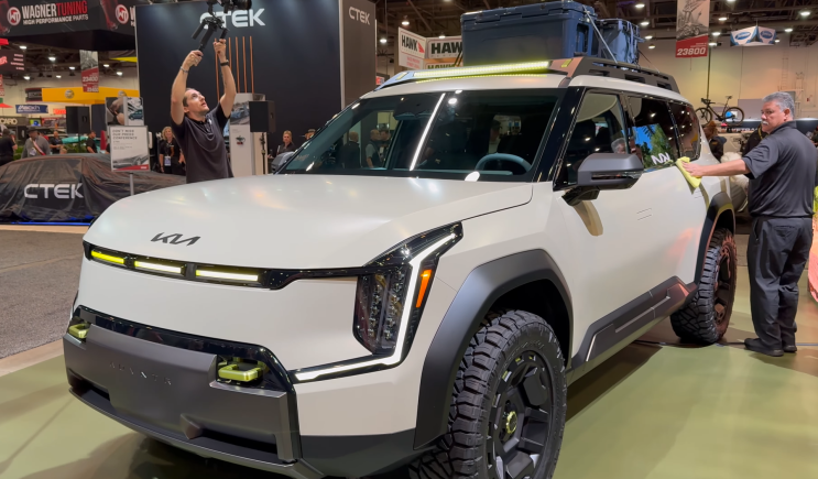 기아 EV9 어드벤처 PV5 위켄더 콘센트카 공개 : 네이버 블로그