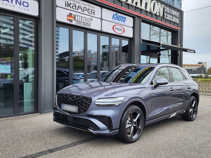 제네시스GV70 레인보우VS200 썬팅 + PPF패키지 시공 : 네이버 블로그