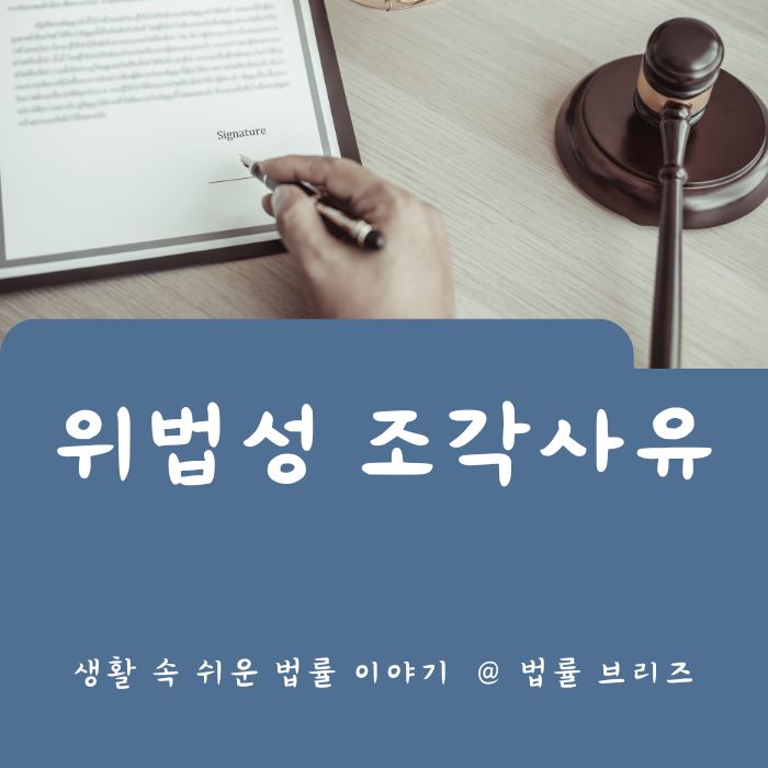 위법성 조각사유 뜻과 처벌받지 않는 5가지 사례들 네이버 블로그