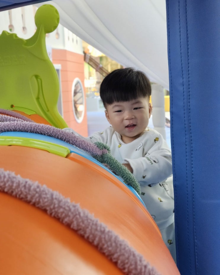 D399일 육아일기 13개월 아기랑 서울형 키즈카페 뚝섬자벌레점 놀러간 날 네이버 블로그